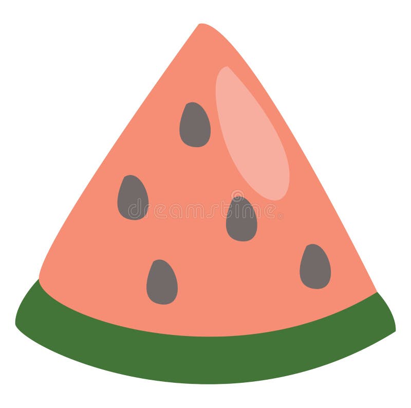 Triangle Slice Watermelon Stock Illustrations – 609 Triangle Slice ...