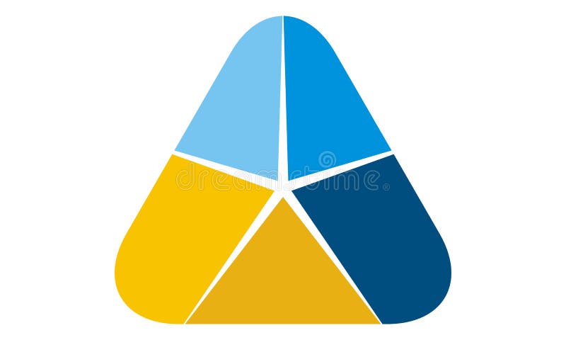 Triangle Security Template stock vector. Illustration of authority ...