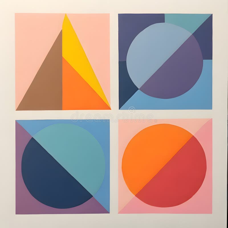 Triangle, Square, Hexagon, Circle, Semicircle are Patterns Stock ...