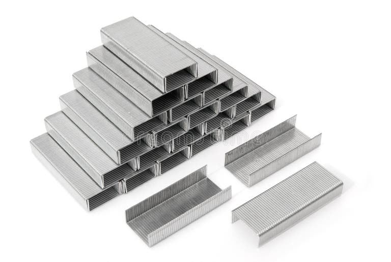 Triangle stacked staple stock photo. Image of equipment - 23506294
