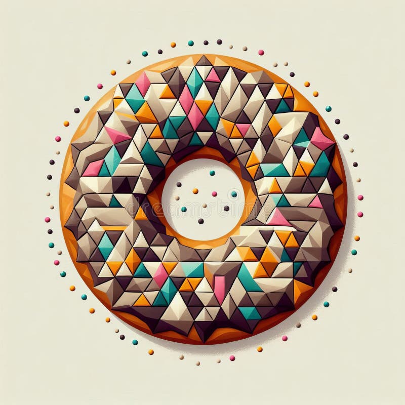 Triangle Stone a Stone Texture Design Created Using Triangles in Stock ...