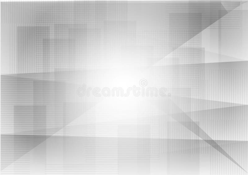 Triangle and Straight Line Gray Geometric Abstract Background Vector ...