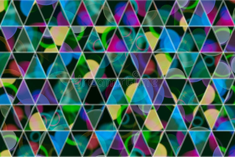 Triangle Strip Illustrations Background Abstract, Pattern of Geometric ...