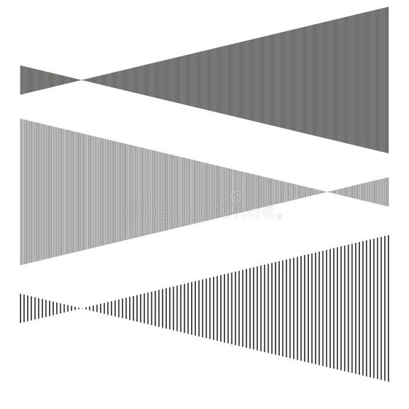 Triangle Stripe Figure. Diagonal Sharp Pattern. Vector Optical Contrast ...