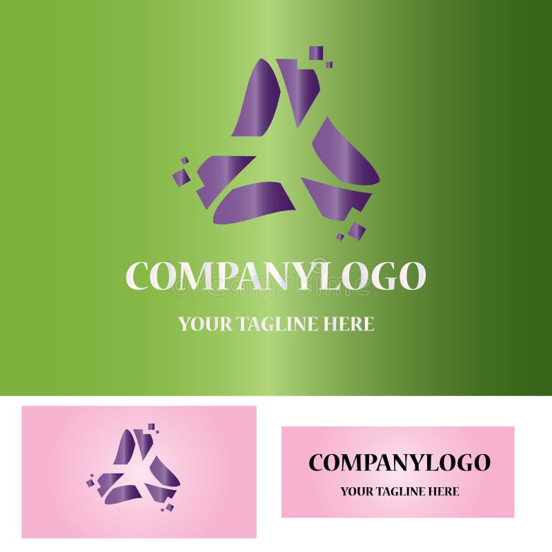 Triangle tech logo stock vector. Illustration of abstract - 83746146