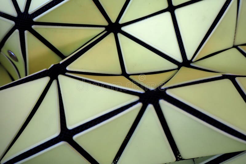Triangle Texture, Detail of a Geodesic Dome Stock Photo - Image of ...