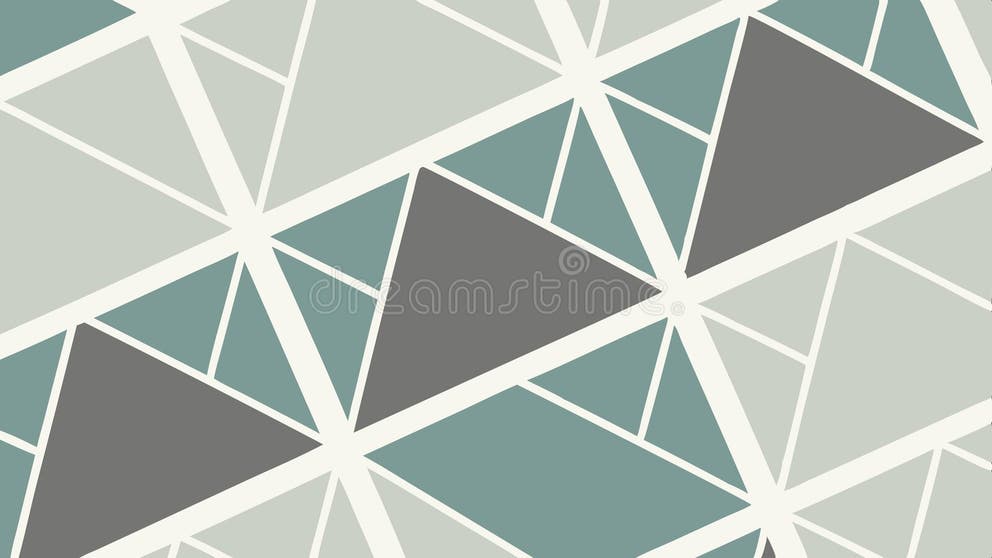 Triangle Tile Pattern, Cool Color Vector Background. Vector Design ...