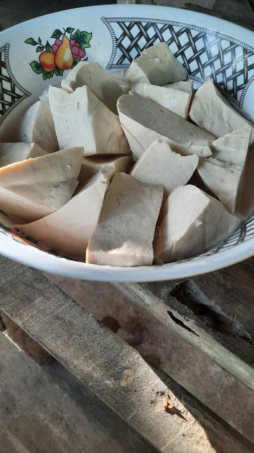 Triangle Tofu is Ready To Be Cooked Stock Image - Image of rock, tofu ...
