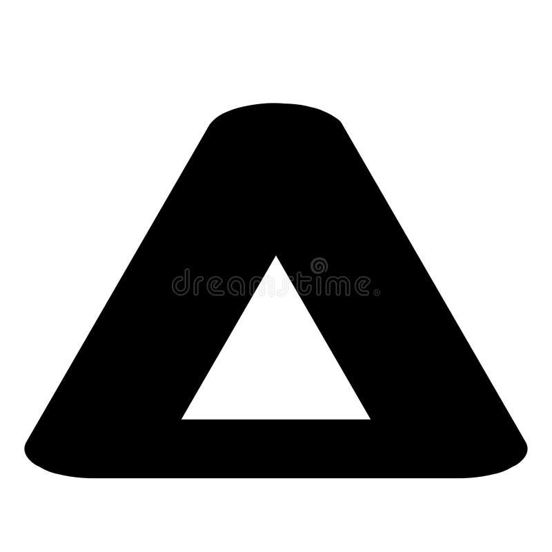 Triangle, Triangular Geometric Abstract Irregular, Asymmetric Shape ...