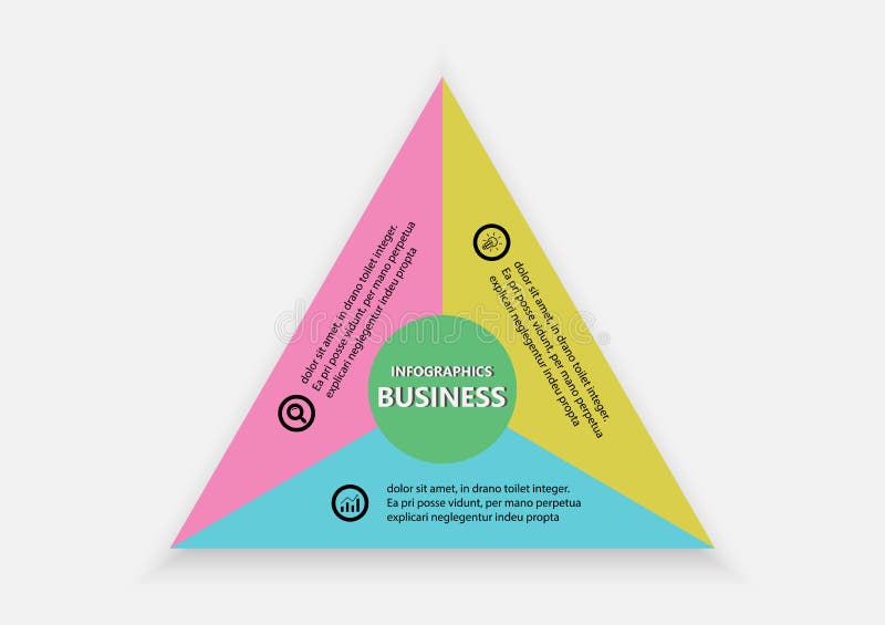 Triangle Vector Design Template Icon for Illustration. Planning Design ...