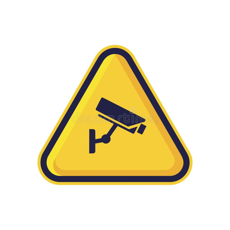 Cctv Warning Stock Illustrations – 10,232 Cctv Warning Stock ...