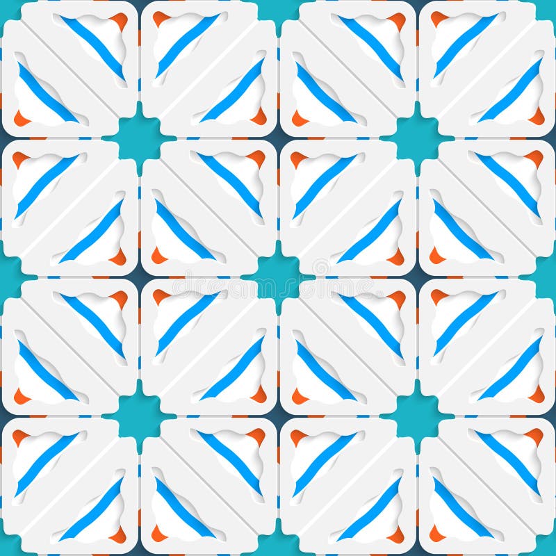 Triangle Wavy Color Layered Seamless Stock Vector - Illustration of ...