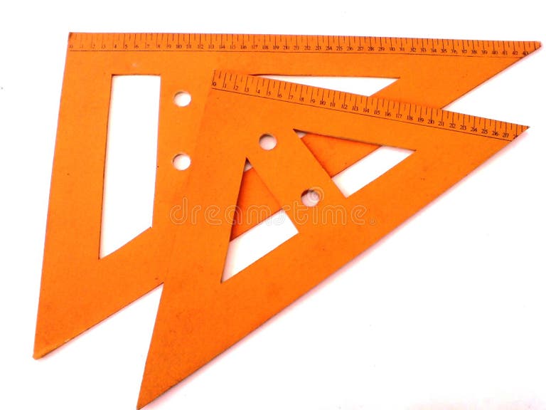 Triangle wood rulers stock photo. Image of education - 49002868