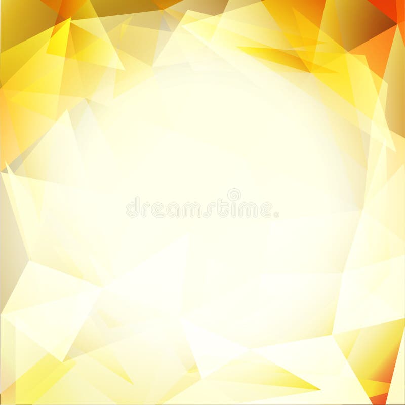 Triangle yellow 02 stock vector. Illustration of polygonal - 77594632