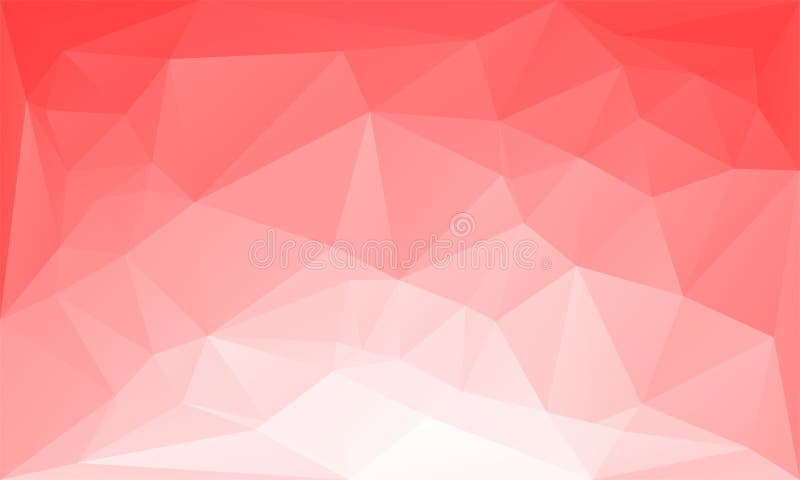 Triangles Abstract Background - Red White Stock Vector - Illustration ...