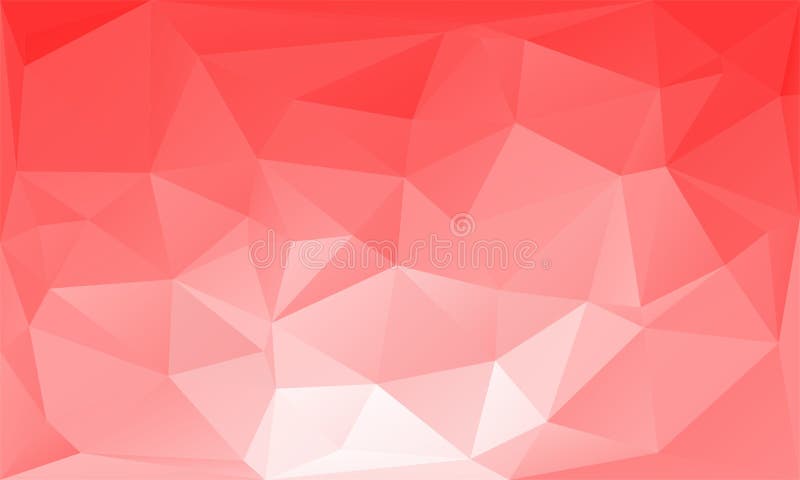 Triangles Abstract Background - Red White Stock Vector - Illustration ...