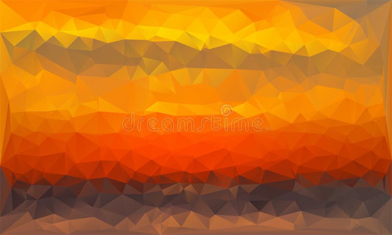 Triangles Abstract Background - Sunset - Vector Stock Vector ...