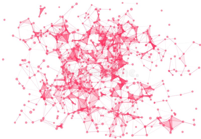 Triangles Blood Texture Dots Abstract Red Net Stock Illustration ...