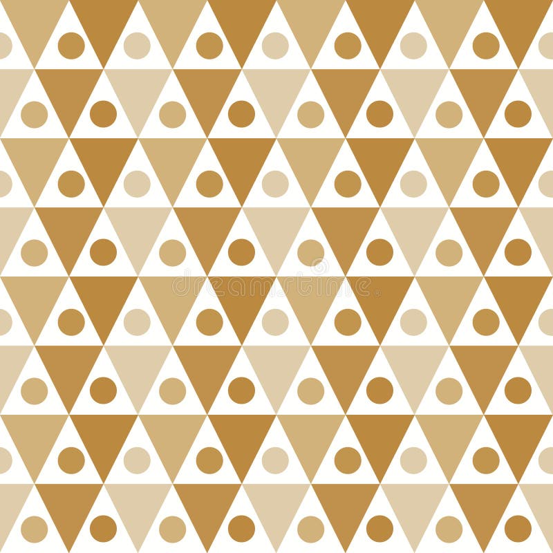 Seamless Triangles Background Pattern Stock Illustration - Illustration ...