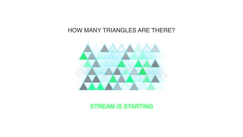 Triangles Game for a Seamless Loop Streaming Background Stock Video ...