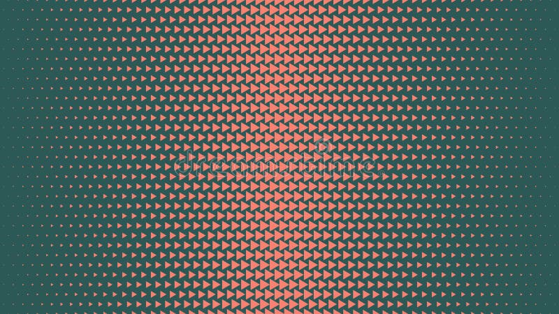 Triangles Halftone Pattern Linear Gradient Vector Orange Green Abstract Backdrop Stock Vector