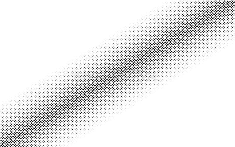 Triangles Halftone Vector Illustration. Triangle Geometric Background ...