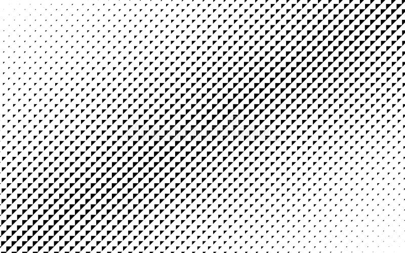 Triangles Halftone Vector Illustration. Triangle Geometric Background Texture and Pattern Stock ...