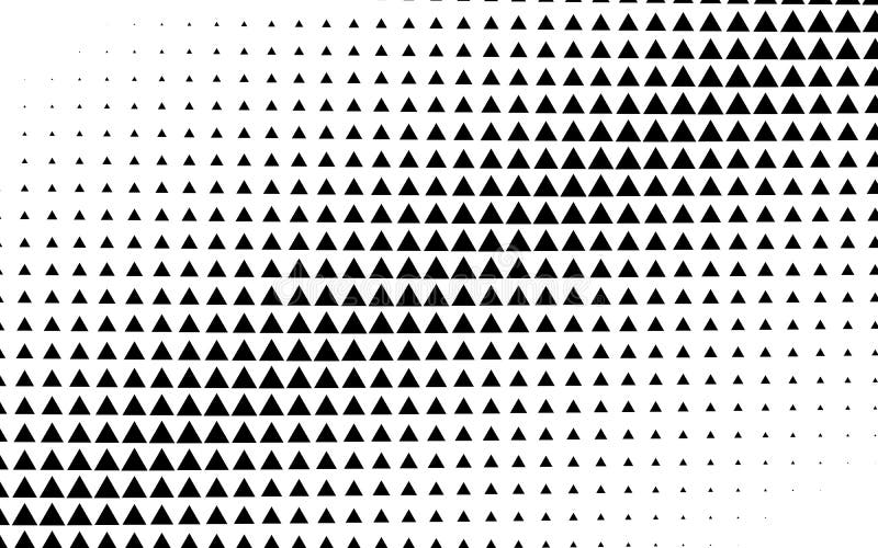 Triangles Halftone Vector Illustration. Triangle Geometric Background ...