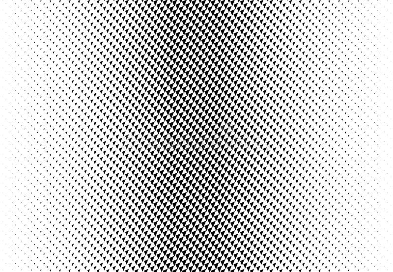Triangles Halftone Vector Illustration. Triangle Geometric Background ...