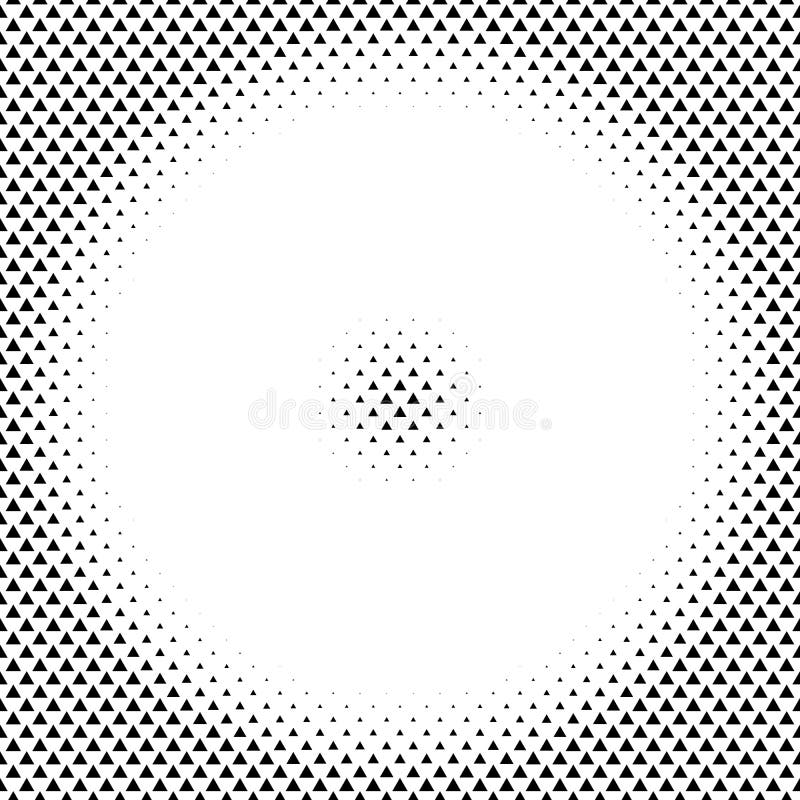 Triangles Halftone Vector Illustration. Triangle Geometric Background ...