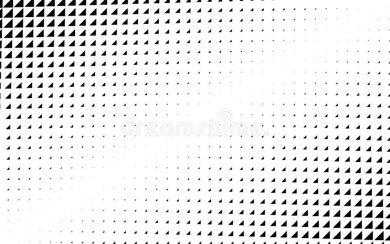 Triangles Halftone Vector Illustration. Triangle Geometric Background ...