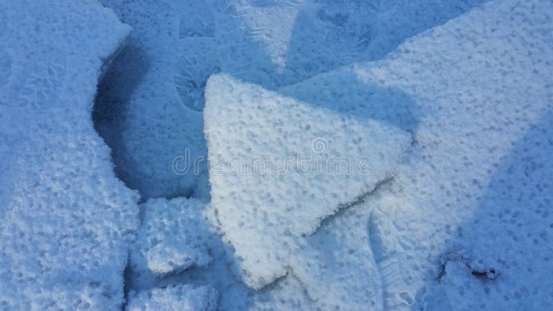 Triangles in the ice stock image. Image of shapes, enjoying - 84459881