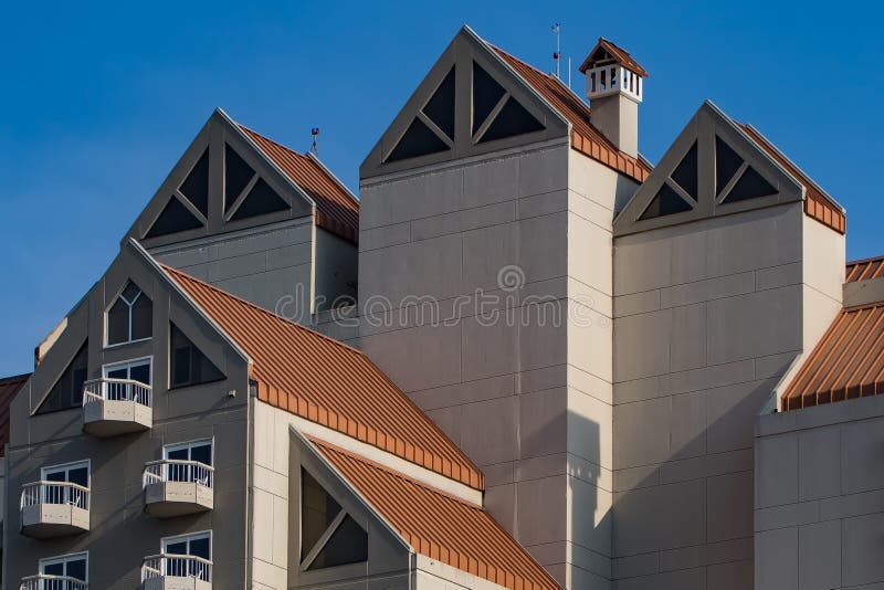 Triangles skylight roof. stock photo. Image of abstract - 95753676