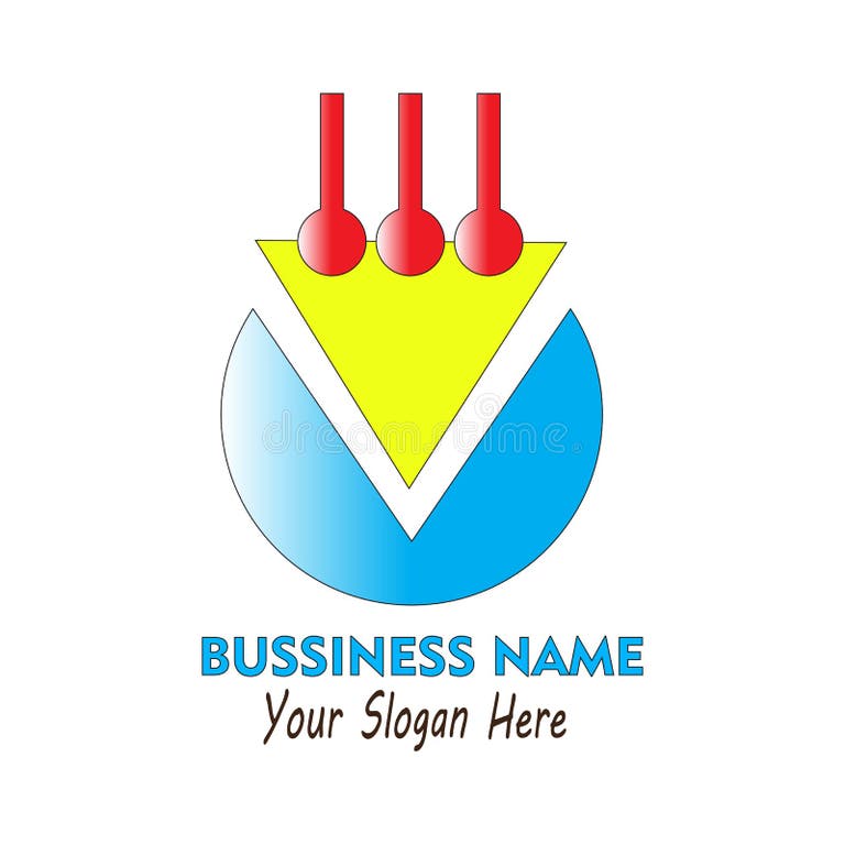 Triangles with Laboratory Glasses in Semicircular Containers Stock ...