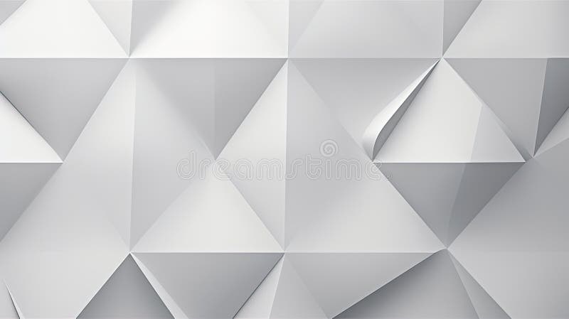 Triangles Light Gray Pattern Background Stock Illustration ...