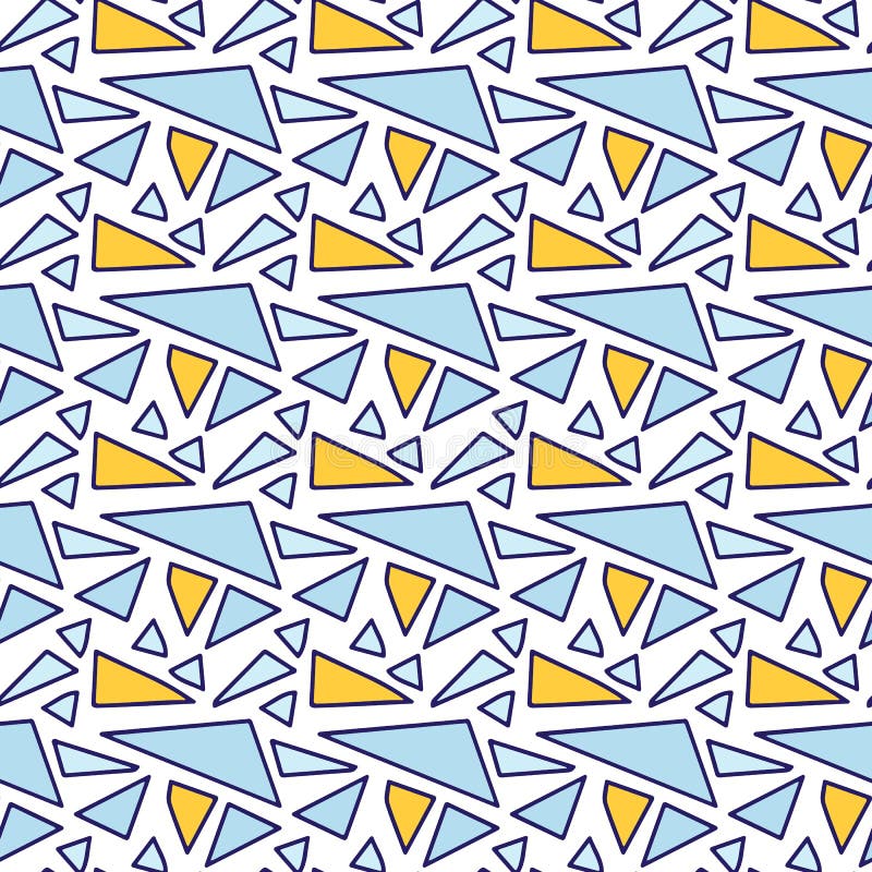 Triangles Scales Pattern. Wallpaper with Pieces of Triangles Shapes ...