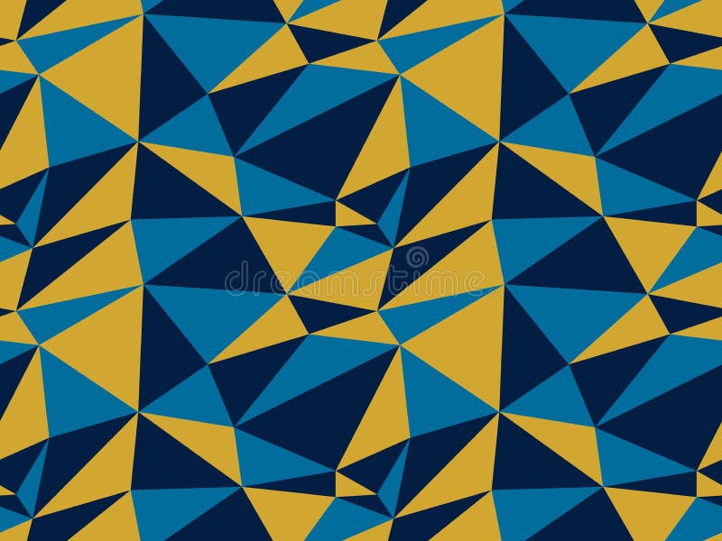 Triangles Seamless Background, Messy Chaotic Vector Pattern, Particles ...