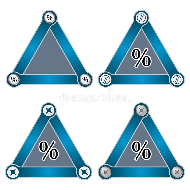 Triangles stock vector. Illustration of project, object - 57922219