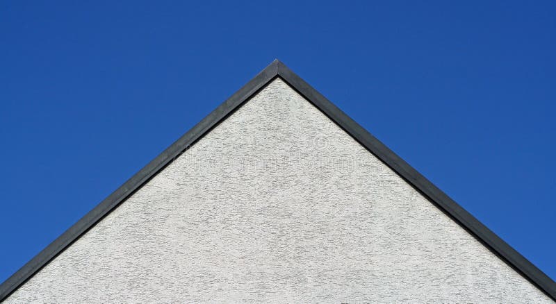 Triangular stock image. Image of metal, blue, cladding - 4893429