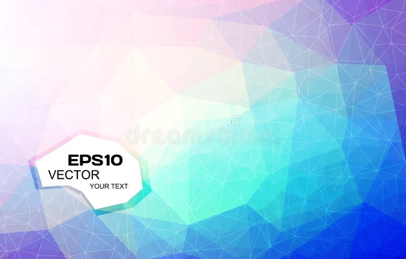 Triangular Abstract Background Stock Illustration - Illustration of ...