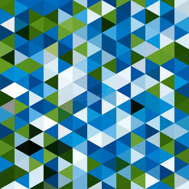 Triangular Abstract Background Stock Illustration - Illustration of ...