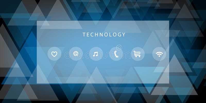 Triangular Abstract with Modern Future Website Background or Cover Page ...