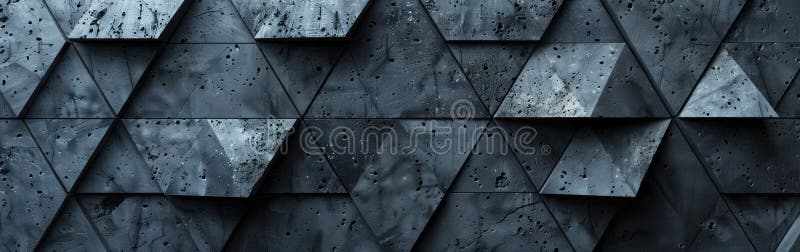 Triangular Anthracite and Grey Geometric Concrete Texture for ...