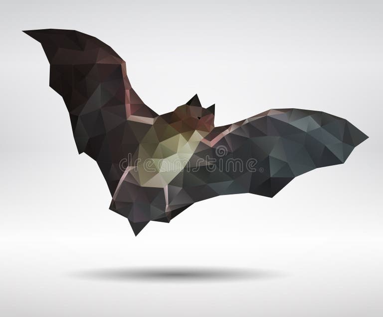 Geometric Bat Stock Illustrations – 2,458 Geometric Bat Stock ...