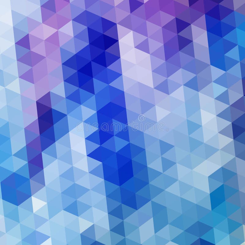 Triangular Blue Abstract Background. Template for Presentation. Eps 10 ...