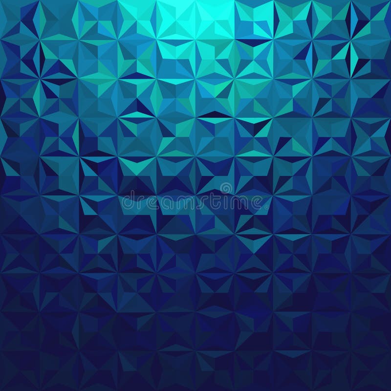 Triangular Blue Polygonal Background. Polygonal Vector Texture. Stock Vector - Illustration of ...