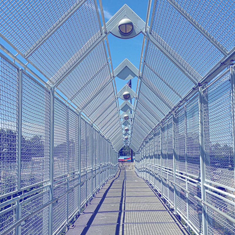 Triangular Bridge editorial stock image. Image of summer - 54742499