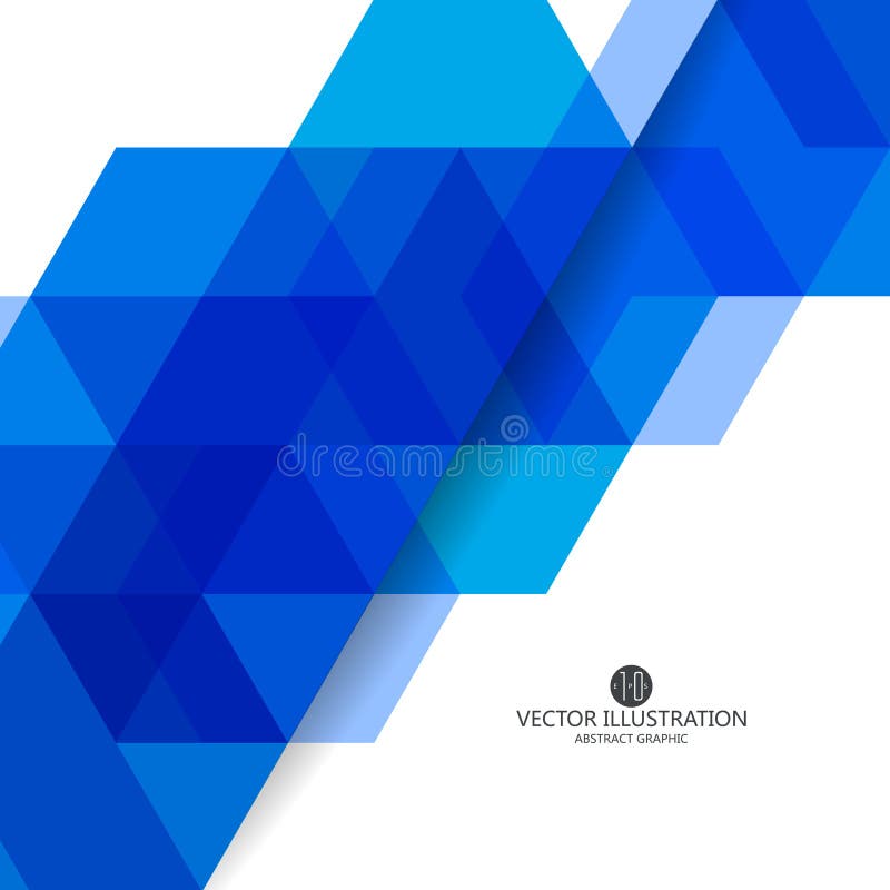 Triangular Composition of Abstract Graphics, Vector Illustration,Yellow ...