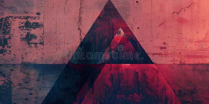 Triangular Concrete Contrast Stock Image - Image of contrast, bold ...