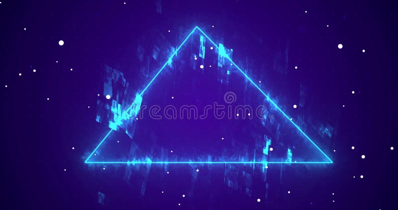 Triangular Cyber Security Big Data Connectivity Fractal Particle Loop